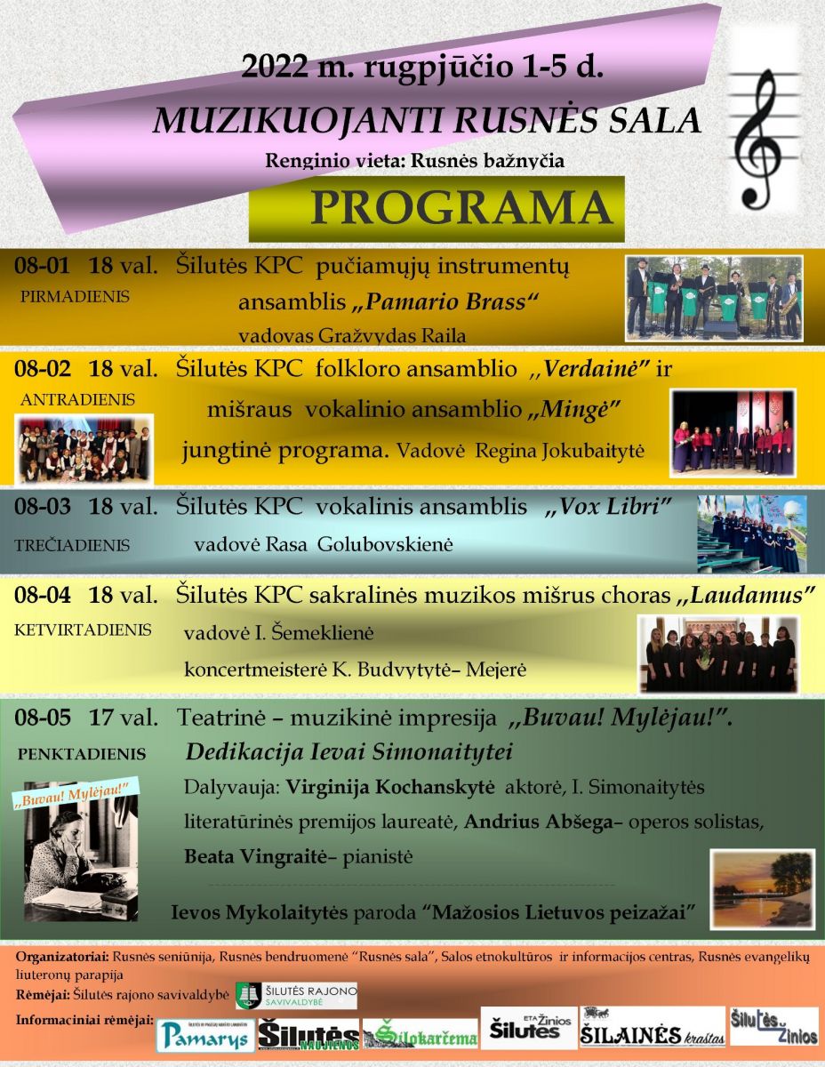 RUGPJŪTIS: chorinės muzikos renginiai Lietuvoje (atnaujinta 08 30 12:35 ...