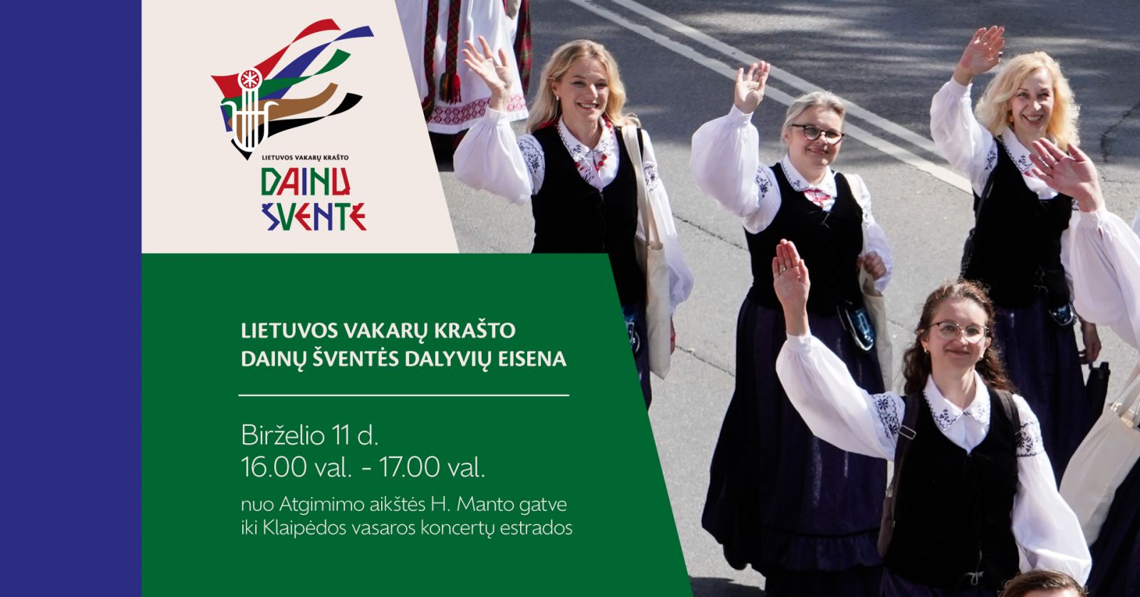 Lietuvos vakarų krašto dainų šventė / 2023 m. birželio 11 d. | www ...